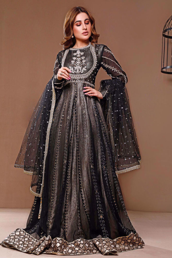 Amara-Black | Annus Abrar - Women's clothing Designer