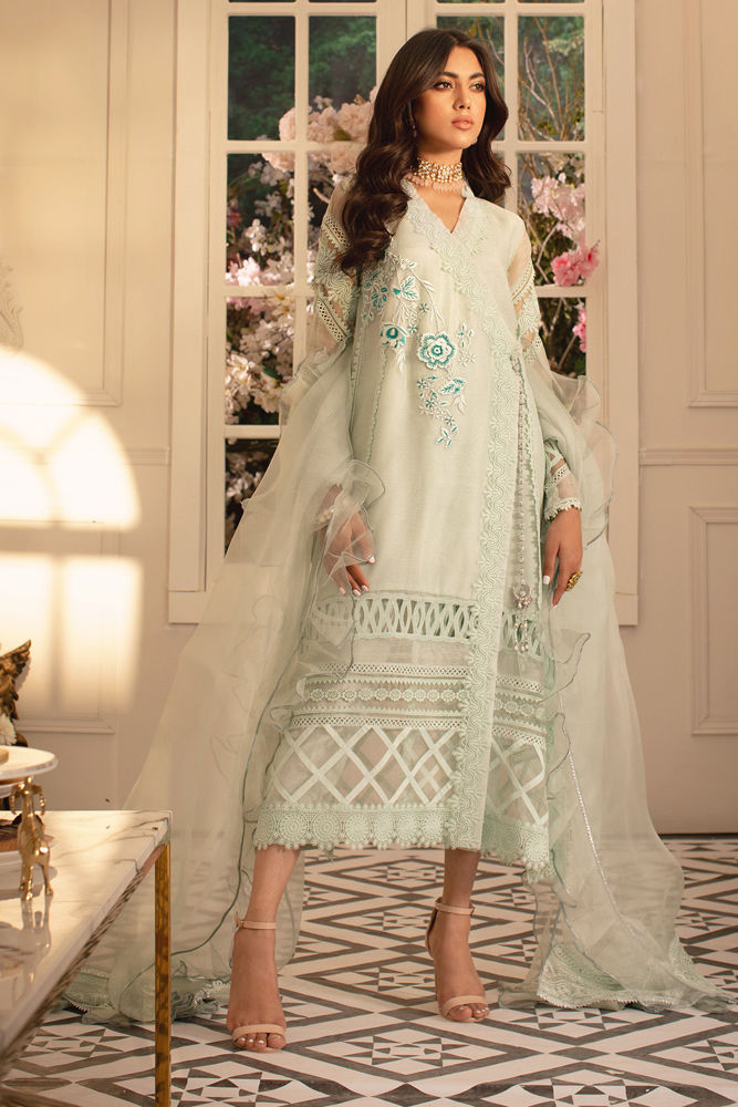 Calla - Turquoise | Annus Abrar - Women's clothing Designer