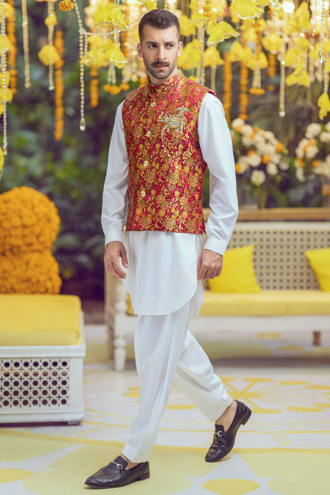 Zawar - Waistcoat | Annus Abrar - Women's clothing Designer