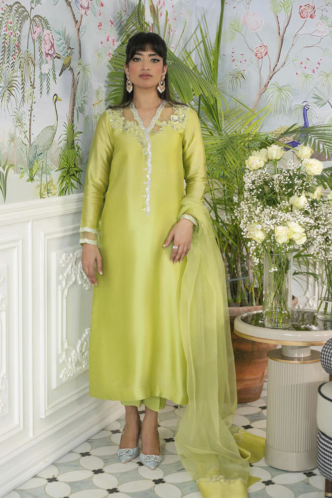 Zaiya - Shirt And Pants | Annus Abrar - Women's clothing Designer
