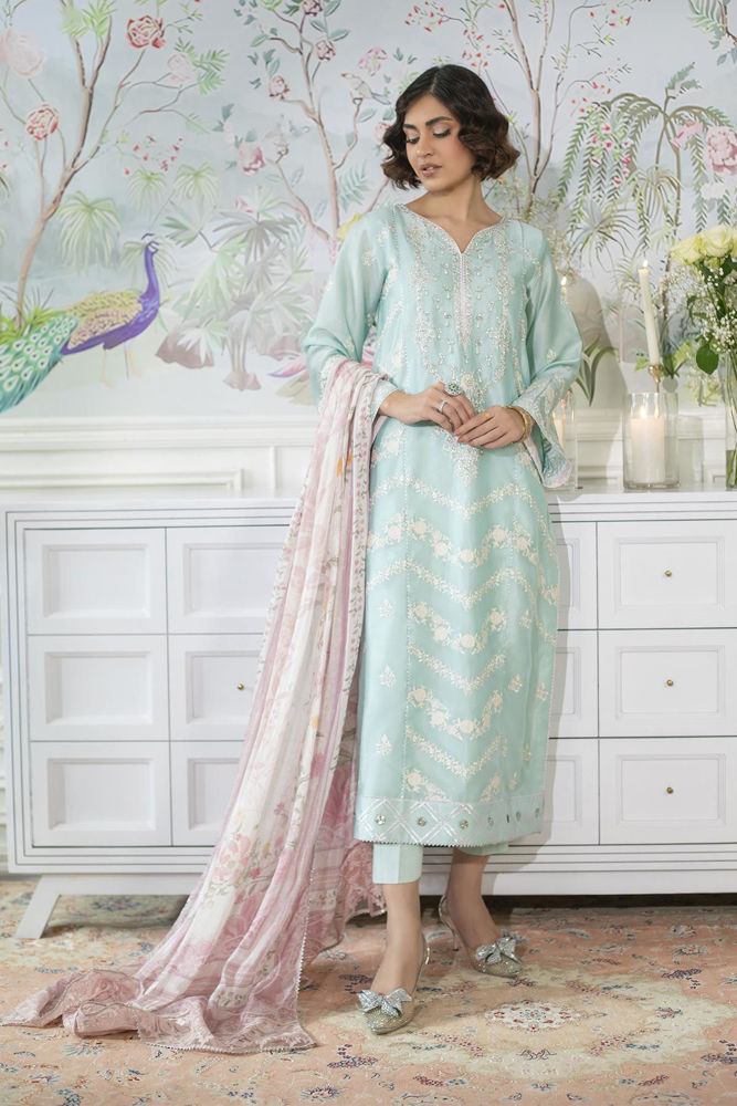 Elesia - Shirt, Pants And Dupatta | Annus Abrar - Women's clothing Designer